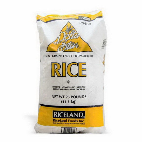 Delta Star Parboiled Rice - 25 lb bag – Lulu's International Food Market